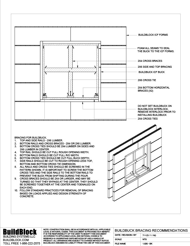 1.606 - BK BuildBuck Bracing Recommendations (DWG) - BuildBlock ...