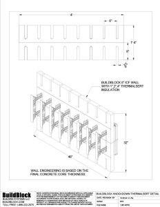 1.801 - KDTS BuildBlock KD ThermalSert Detail (DWG) - BuildBlock Insulating Concrete Forms
