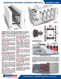 BuildBlock ICFs, Features of BuildBlock ICF Forms