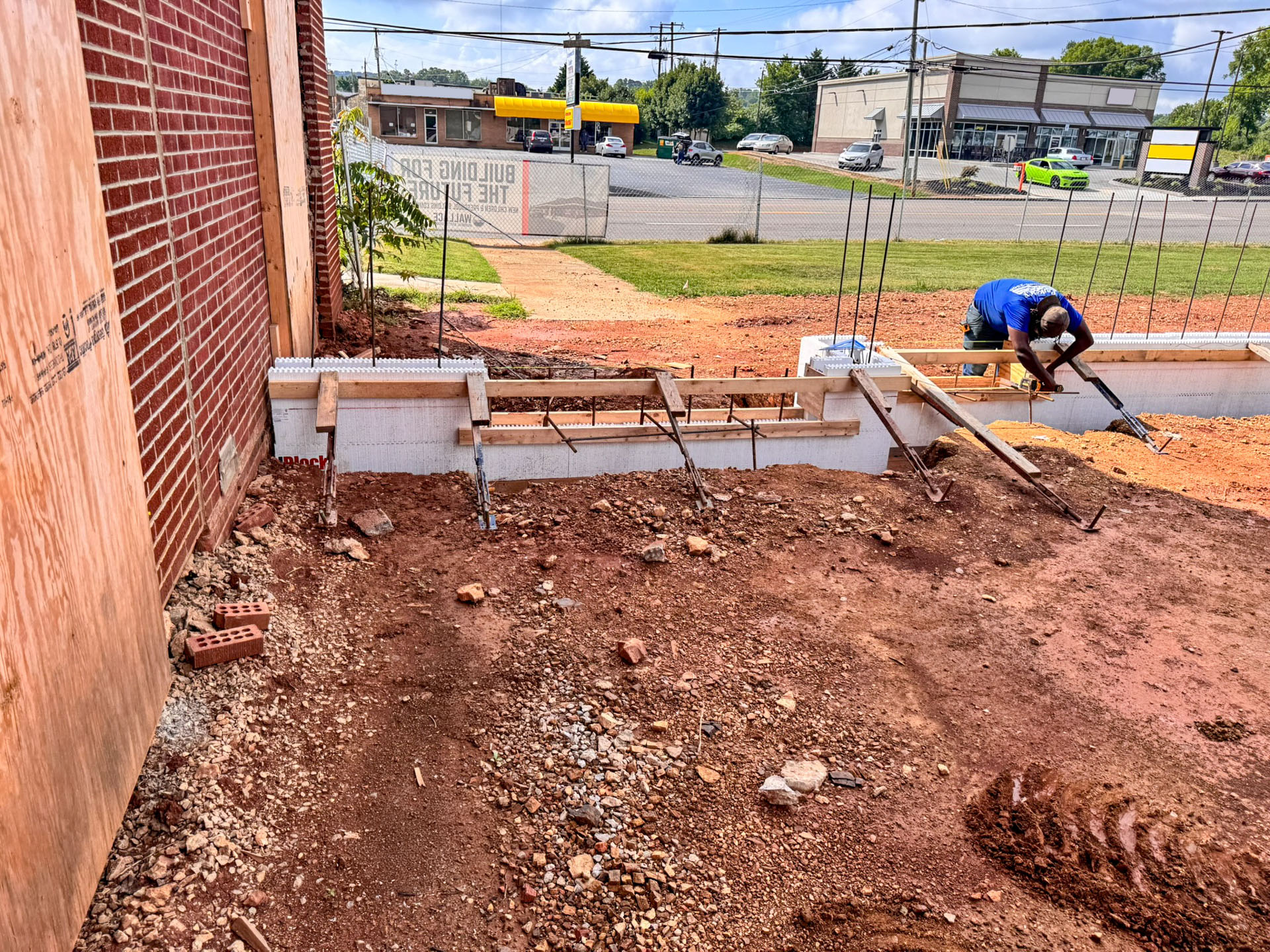 Bracing ICF Stem Walls