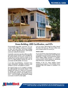 BuildBlock Green Building LEED Certification and ICFs - BuildBlock ...