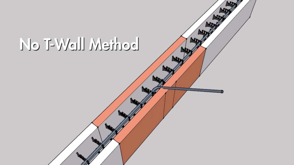 Video: How To Construct T-Walls Using The "No T-Wall Method ...