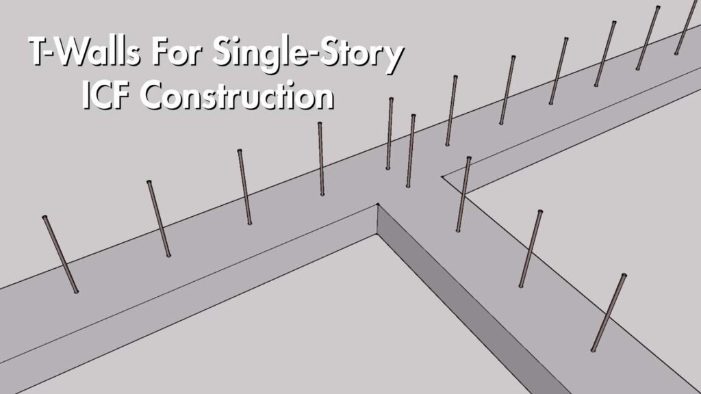 Video: How To Build T-Walls For Single-Story Construction