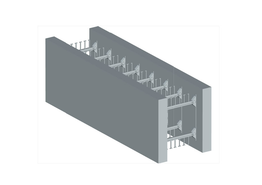 BuildLock Knockdown ICF BL-1000 (IFC) - BuildBlock Insulating Concrete ...