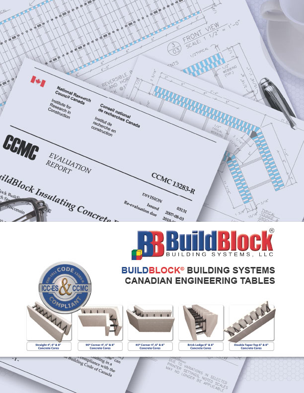 Canadian BuildBlock Engineering Tables
