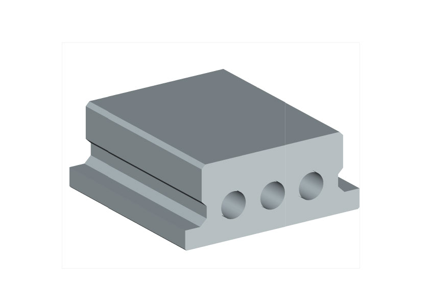 External Walls BuildBlock ICF BuildDeck ICF Floor and Roof Decking 10 (STL)